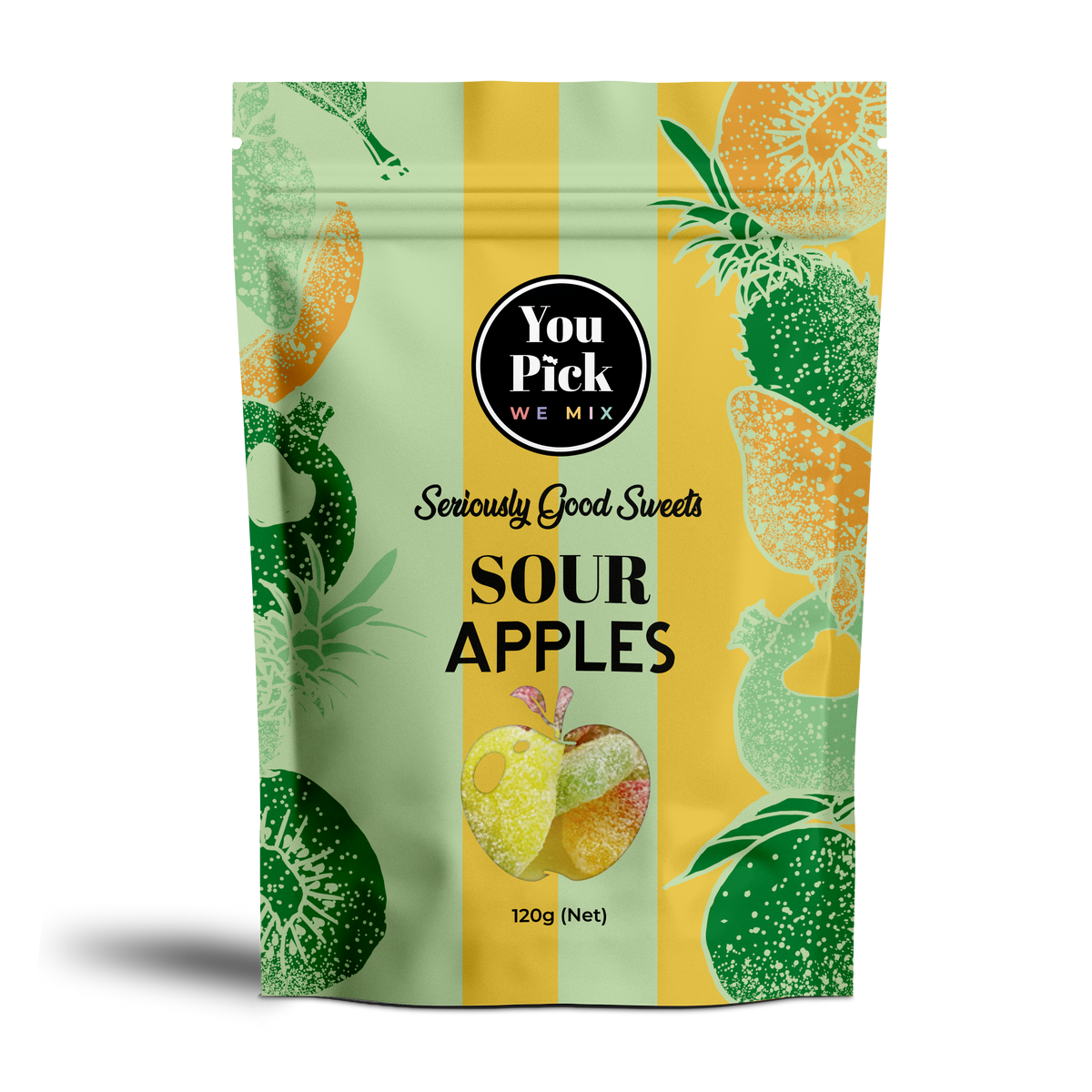 Sour Apples 100g | Fruity Range | | Pick n Mix Gift | You Pick We Mix ...